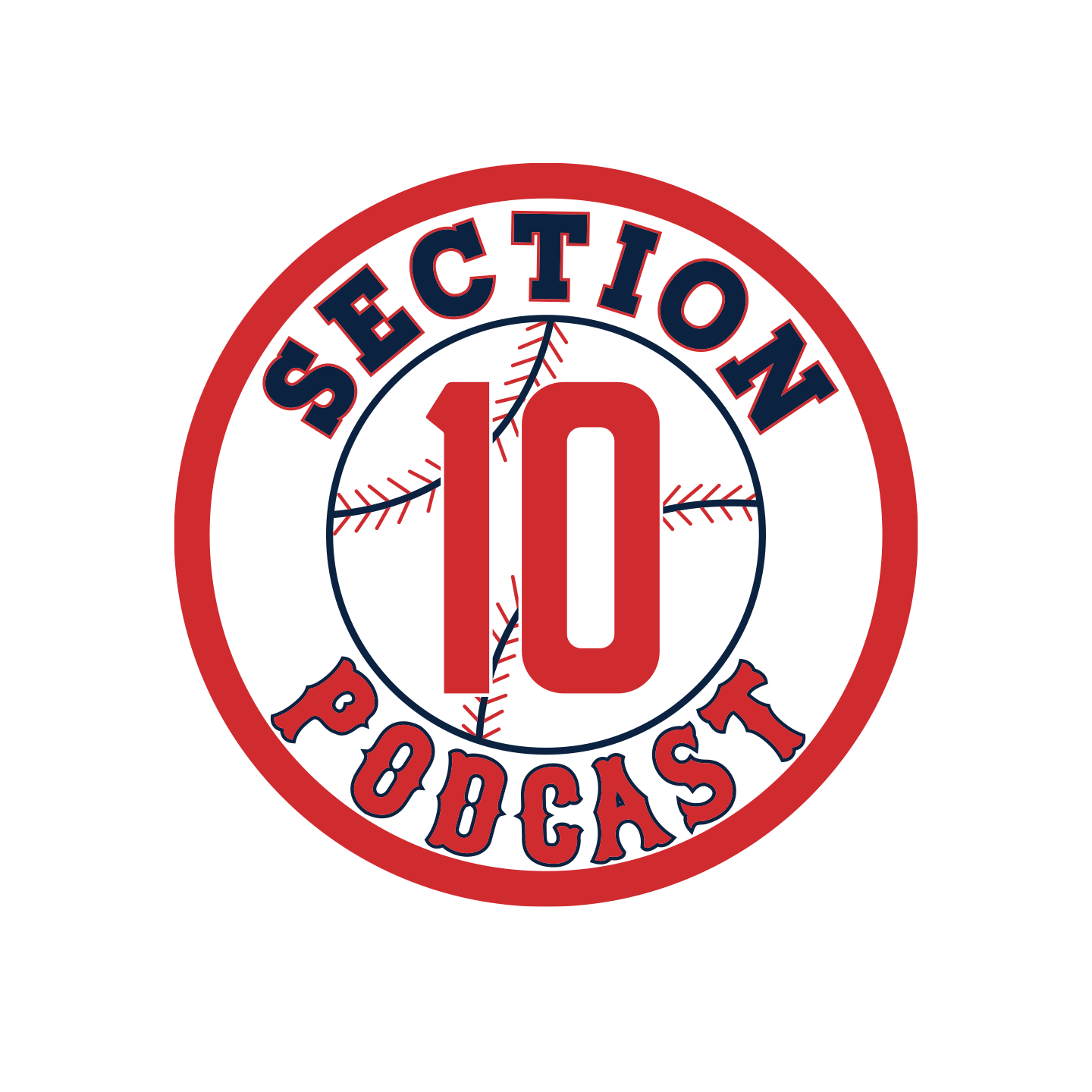 Section 10 90s Logo Sticker