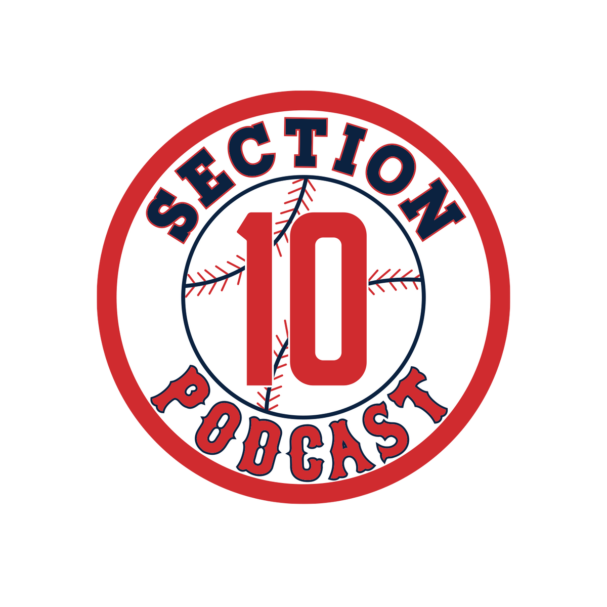 Section 10 90s Logo Sticker